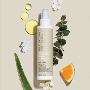 Paul Mitchell Clean Beauty Everyday Leave-In Treatment, Leave-In Conditioner, Delivers Hydration, For All Hair Types, 5.1 fl. oz.