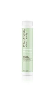 paul mitchell clean beauty anti-frizz shampoo, smoothes hair, calms frizz, for textured, frizz-prone hair, 8.5 fl. oz.