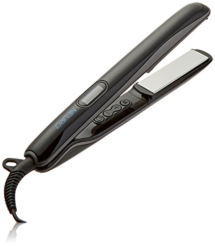 Paul Mitchell Neuro Style Titanium Flat Iron, Adjustable Heat Settings for Advanced Straightening + Curling w/FREE Neuro HeatCTRL Product