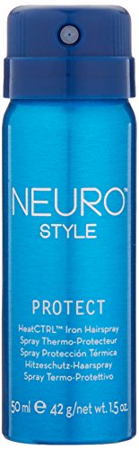 Paul Mitchell Neuro Style Titanium Flat Iron, Adjustable Heat Settings for Advanced Straightening + Curling w/FREE Neuro HeatCTRL Product