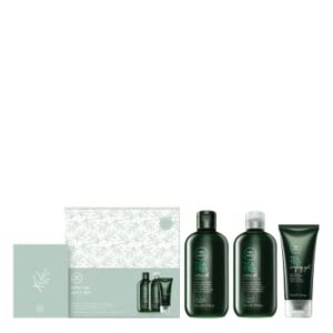 Tea Tree Paul Mitchell Special Holiday Gift Set, Shampoo, Conditioner + Hair Gel, For All Hair Types