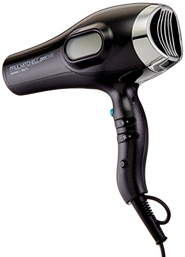 Paul Mitchell Express Ion Dry+ Hair Dryer, Digital Ionic Hair Dryer, Multiple Heat + Speed Settings, For Salon-Level Blowouts