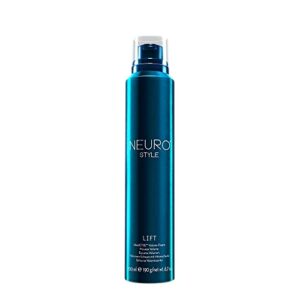 paul mitchell neuro lift heatctrl volume foam, medium hold, for all hair types, 6.7 oz