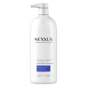 Nexxus Humectress Moisturizing Conditioner for Dry Hair Ultimate Moisture Moisturizing ProteinFusion with Elastin Protein and Green Caviar 33.8 oz