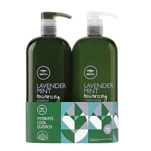 tea tree lavender mint shampoo and conditioner duo set