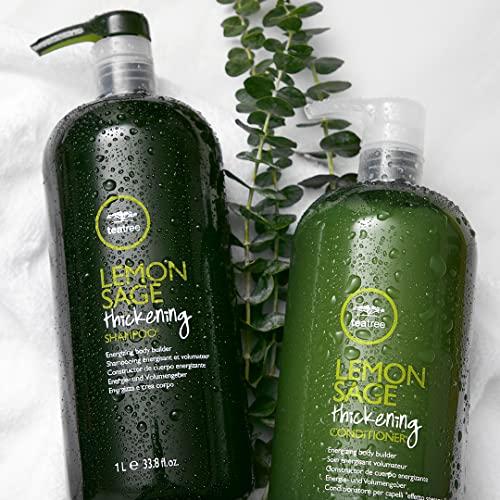 Tea Tree Lemon Sage Shampoo and Conditioner Liter Duo, 33.8 fl. oz.