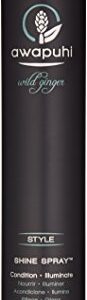 Paul Mitchell Awapuhi Wild Ginger Shine Spray, Conditions + Adds Luminosity, For All Hair Types, 3.3 oz.