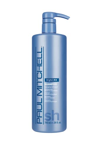 Paul Mitchell Bond Rx Shampoo, Strengthens + Protects, For Chemically Treated + Damaged Hair, 24 oz