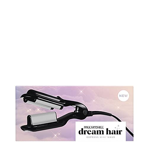 Paul Mitchell Express Ion MiniWave Ceramic Deep Waver, Fast-Heating to Create a Variety of Wavy Hairstyles, Great For Travel