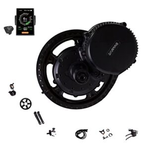 bafang bbs02 bbshd 48v 750w 1000w mid drive motor kit electric bicycle conversion kits 8fun ebike central engine with display for mountain bike road bike