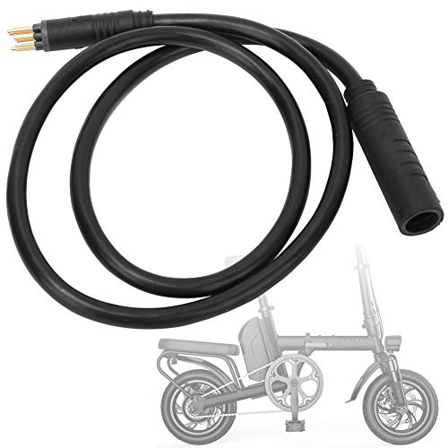 9 Pin E-Bike Motor Extension Cable, Female to Male Electric Bike Wire, Waterproof E-Bike Cable Conversion Kit, Wheel Motor Extension Cable for E-Bike(1.5x600mm)