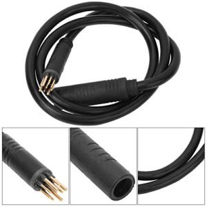 9 Pin E-Bike Motor Extension Cable, Female to Male Electric Bike Wire, Waterproof E-Bike Cable Conversion Kit, Wheel Motor Extension Cable for E-Bike(1.5x600mm)