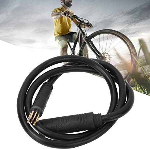 9 Pin E-Bike Motor Extension Cable, Female to Male Electric Bike Wire, Waterproof E-Bike Cable Conversion Kit, Wheel Motor Extension Cable for E-Bike(1.5x600mm)