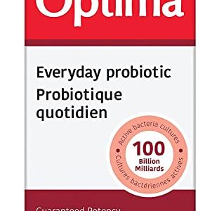 Nature’s Way Fortify Optima Daily Probiotic, 100 Billion, 15 Strains, Digestive & Immune Support*, with Prebiotics, 30 Capsules