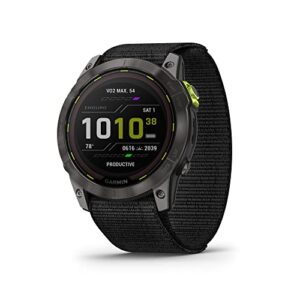 garmin enduro™ 2 – ultraperformance watch, long-lasting gps battery life, solar charging, preloaded maps