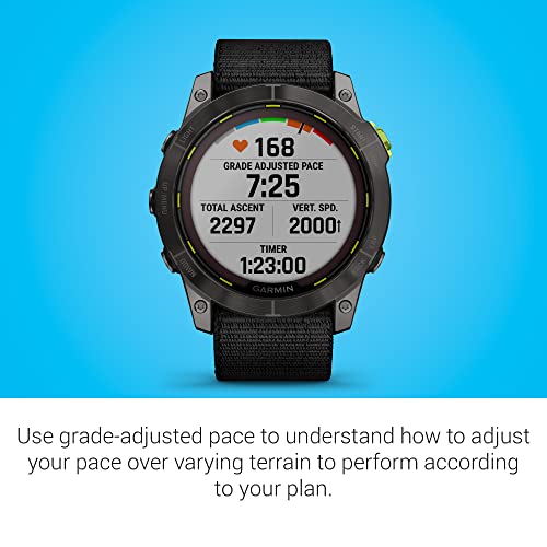 Garmin Enduro™ 2 – Ultraperformance Watch, Long-Lasting GPS Battery Life, Solar Charging, Preloaded Maps