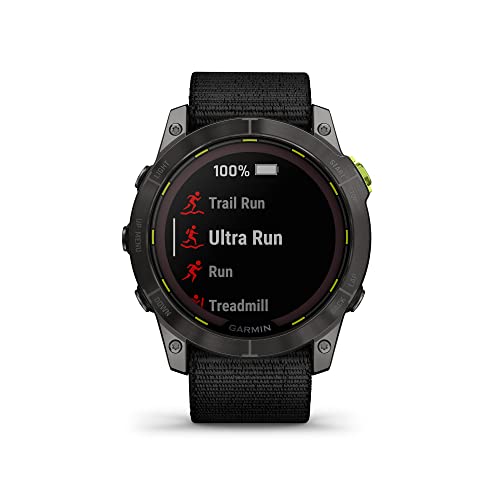 Garmin Enduro™ 2 – Ultraperformance Watch, Long-Lasting GPS Battery Life, Solar Charging, Preloaded Maps