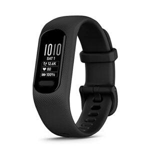 garmin vívosmart® 5, fitness tracker, long-lasting battery, simple design, black large