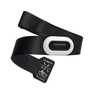 garmin 010-13118-00 hrm-pro plus, premium chest strap heart rate monitor, captures running dynamics, transmits via ant+ and ble