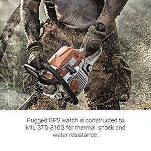 Garmin 010-02064-71 Instinct Tactical, Rugged GPS Watch, Tactical Specific Features, Constructed to U.S. Military Standard 810G for Thermal, Shock and Water Resistance, Tan