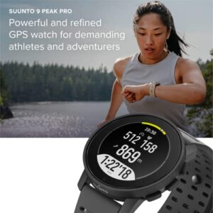 SUUNTO 9 Peak PRO Premium Sports GPS Watch for Demanding, Performance Driven Athletes and Adventurers