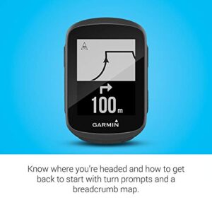 Garmin Edge® 130 Plus, GPS Cycling/Bike Computer, Download Structure Workouts, ClimbPro Pacing Guidance and More (010-02385-00), Black