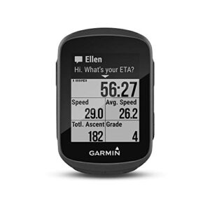 Garmin Edge® 130 Plus, GPS Cycling/Bike Computer, Download Structure Workouts, ClimbPro Pacing Guidance and More (010-02385-00), Black