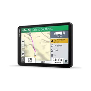 Garmin 010-02313-00 dezl OTR700, 7-inch GPS Truck Navigator, Easy-to-read Touchscreen Display, Custom Truck Routing and Load-to-dock Guidance