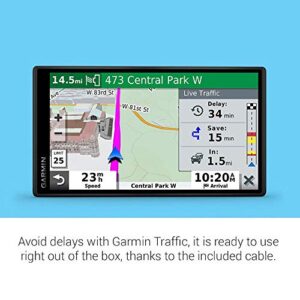 Garmin DriveSmart 55 & Traffic: GPS Navigator with a 5.5” Display, Hands-Free Calling, Included Traffic alerts and Information to enrich Road Trips (Renewed)