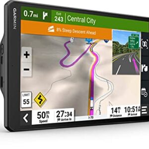 Garmin RV 1095, Extra-Large, Easy-to-Read 10” GPS RV Navigator, Custom RV Routing, High-Resolution Birdseye Satellite Imagery, Directory of RV Parks and Services, Landscape or Portrait View Display