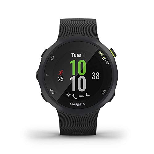 Garmin Forerunner 45 GPS Heart Rate Monitor Running Smartwatch (Black) - (Renewed)