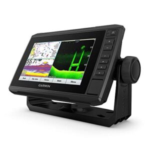 garmin echomap uhd 74cv, 7″ keyed-assist touchscreen chartplotter with u.s. bluechart g3 and gt24uhd-tm transducer