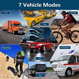 GPS Navigation for Car Truck 9 inch GPS Navigation, Speed Limit & Traffic Light Tips, Turn-by-Turn Navigation, Map 2023, Free Update USA Map