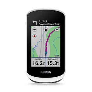 garmin edge® explore 2, easy-to-use gps cycling navigator, ebike compatibility, maps and navigation, with safety features