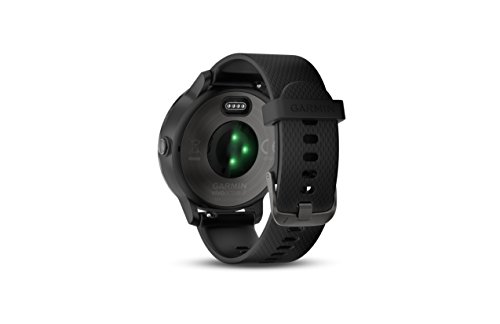 Garmin 010-01769-11 Vívoactive 3, GPS Smartwatch Contactless Payments Built-In Sports Apps, Black/Slate