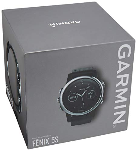 Garmin fēnix 5, Premium and Rugged Multisport GPS Smartwatch, Slate Gray/Black Band, 47 MM