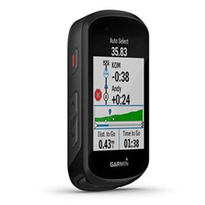 Garmin Edge 530 (Sensor Bundle) GPS Bike Computer with HRM, Speed/Cadence Sensors, Silicone Case (Black) & Tempered Glass | Cycle Maps, VO2 Max, Popularity Routing | Cycling Computer | 010-02060-10