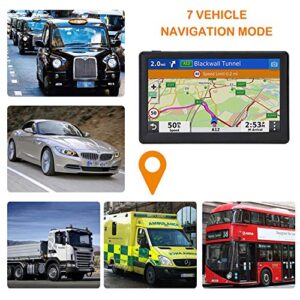 OHREX GPS Navigation for Truck RV Car, 7-inch Latest 2023 Maps (Free Lifetime Updates), Truck GPS Commercial Drivers, Semi Trucker GPS Navigation System, Custom Truck Routin, Driver Alerts