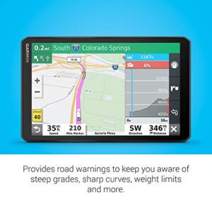 Garmin RV 890, GPS Navigator for RVs with Edge-to-Edge 8” Display, Preloaded Campgrounds, Custom Routing and More