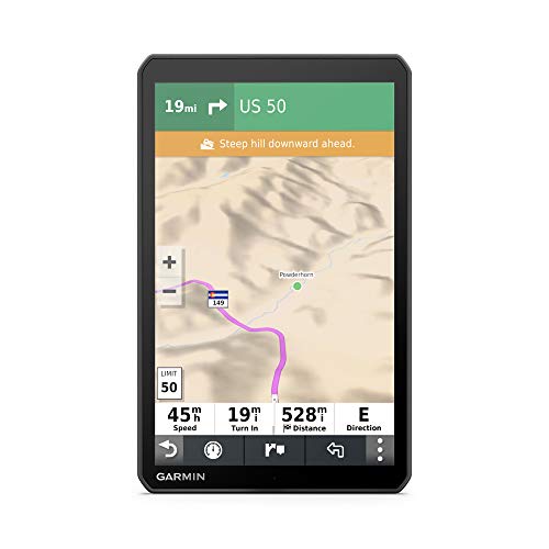 Garmin RV 890, GPS Navigator for RVs with Edge-to-Edge 8” Display, Preloaded Campgrounds, Custom Routing and More