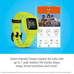 Garmin vivofit jr. 3, Fitness Tracker for Kids, Includes Interactive App Experience, Swim-Friendly, Up To 1-year Battery Life, Digi Camo (Renewed)