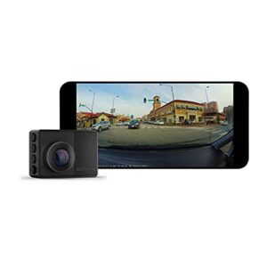 Garmin Dash Cam 67W, 1440p and Extra-Wide 180-degree FOV, Monitor Your Vehicle While Away w/ New Connected Features, Voice Control, Compact and Discreet (International Version)