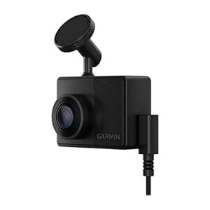 Garmin Dash Cam 67W, 1440p and Extra-Wide 180-degree FOV, Monitor Your Vehicle While Away w/ New Connected Features, Voice Control, Compact and Discreet (International Version)