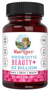 probiotic | collagen | 1 month supply | collagen pills | collagen & probiotic capsule for hair, skin, and nails| collagen probiotic with biotin for adults | vegan | non-gmo | gluten free | 60 count