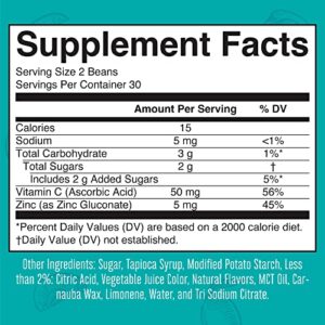 MaryRuth's Kids Immune Support Vita-Beans | Zinc and Vitamin C | Overall Health & Immune Support for Kids Ages 4+ | Children's Immunity Vitamins | Vegan | Non-GMO | Gluten Free | 60 Count