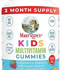 Kids Multivitamin Gummies & Liquid Iron for Children Ages 1-3 Bundle by MaryRuth | Made with Organic Ingredients | Immune Support | Iron Supplement for Toddlers | Vegan | Non-GMO | Gluten Free.