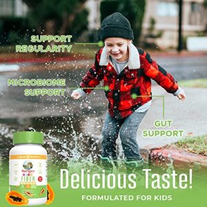 Fiber Gummies for Kids & Kids Multivitamin Gummies Bundle by MaryRuth's | Fiber Supplement with Prebiotics | Gut Health & Digestion Support | 3g Fiber per Gummy | Immune Support | Vegan | Non-GMO.