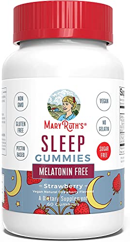 Stress Relief Vita-Beans for Adults & Adult Sleep Gummies NO Melatonin Bundle by MaryRuth's | Magnesium & L-Theanine | Natural Calm, Relaxation, Stress and Mood Support | NO Melatonin | Sleep Support