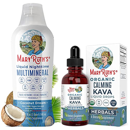 Liquid Multimineral Coconut & Organic Calming Kava Bundle