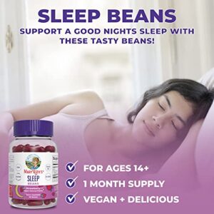 MaryRuth's Melatonin Vita-Beans for Adults | Relaxation & Sleep Support for Ages 14+ | Vegan | Non-GMO | Gluten Free | 90 Count